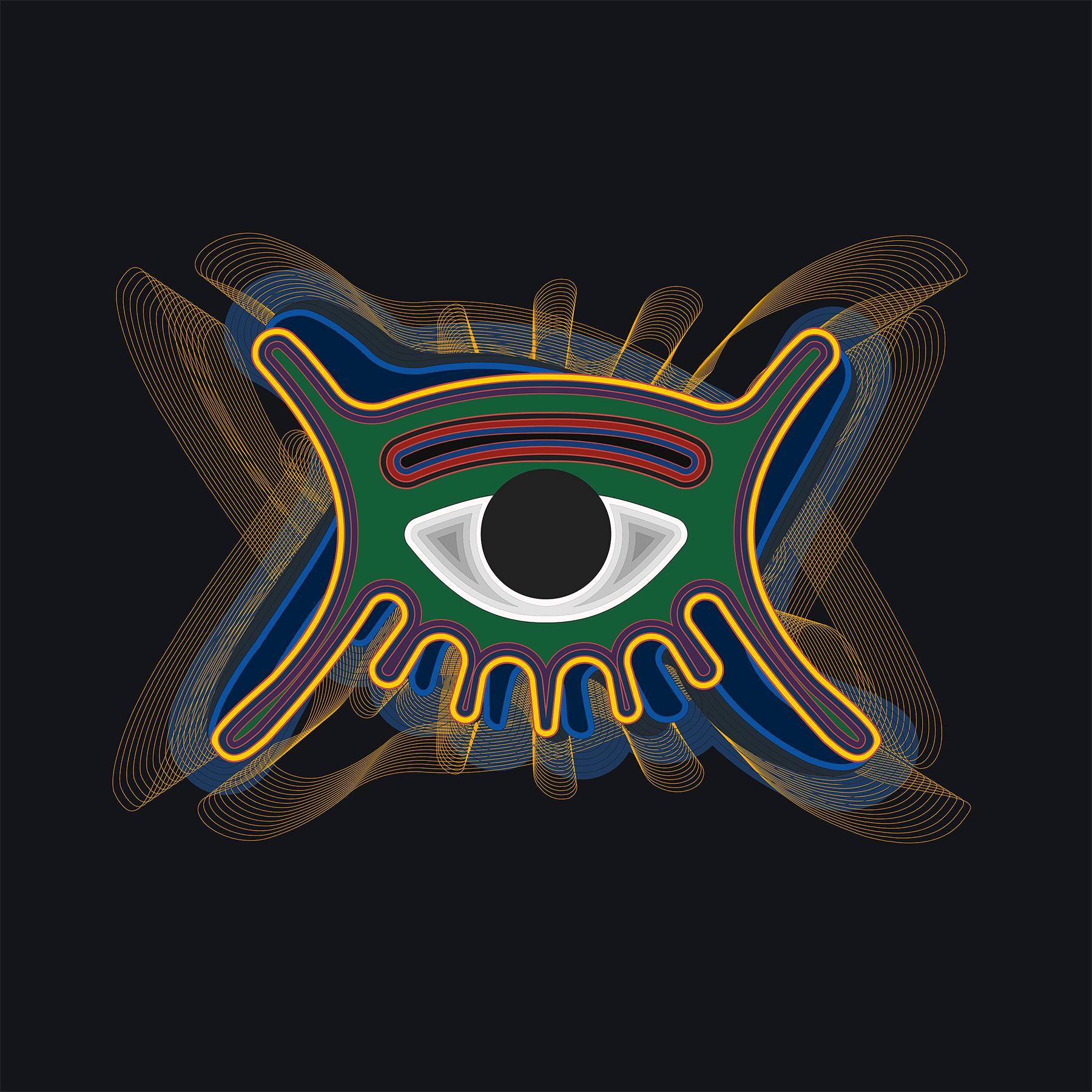 exhibition black palette – Artist Work